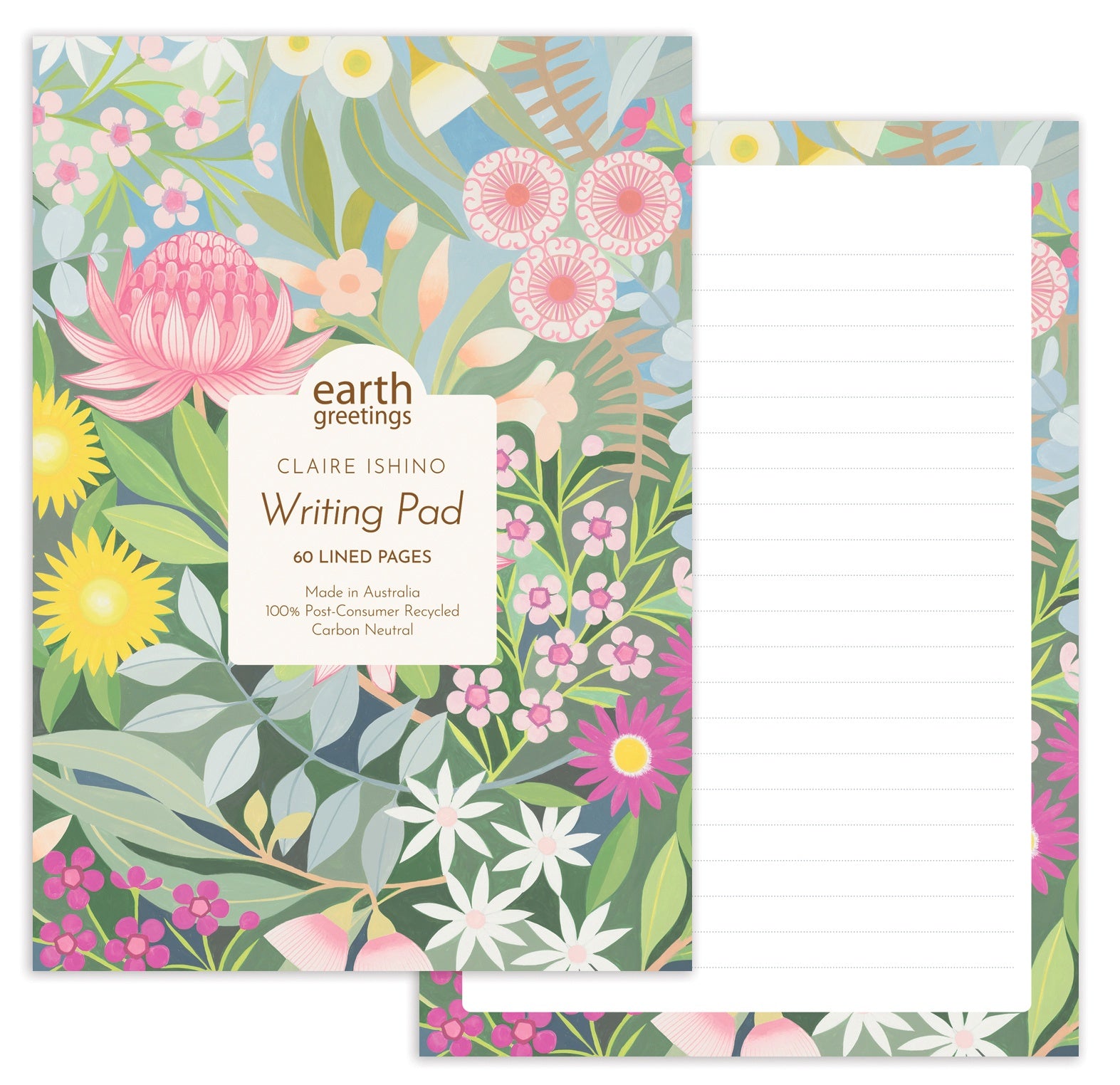 A5 Writing Pad - Bush Bouquet – Hahndorf Academy